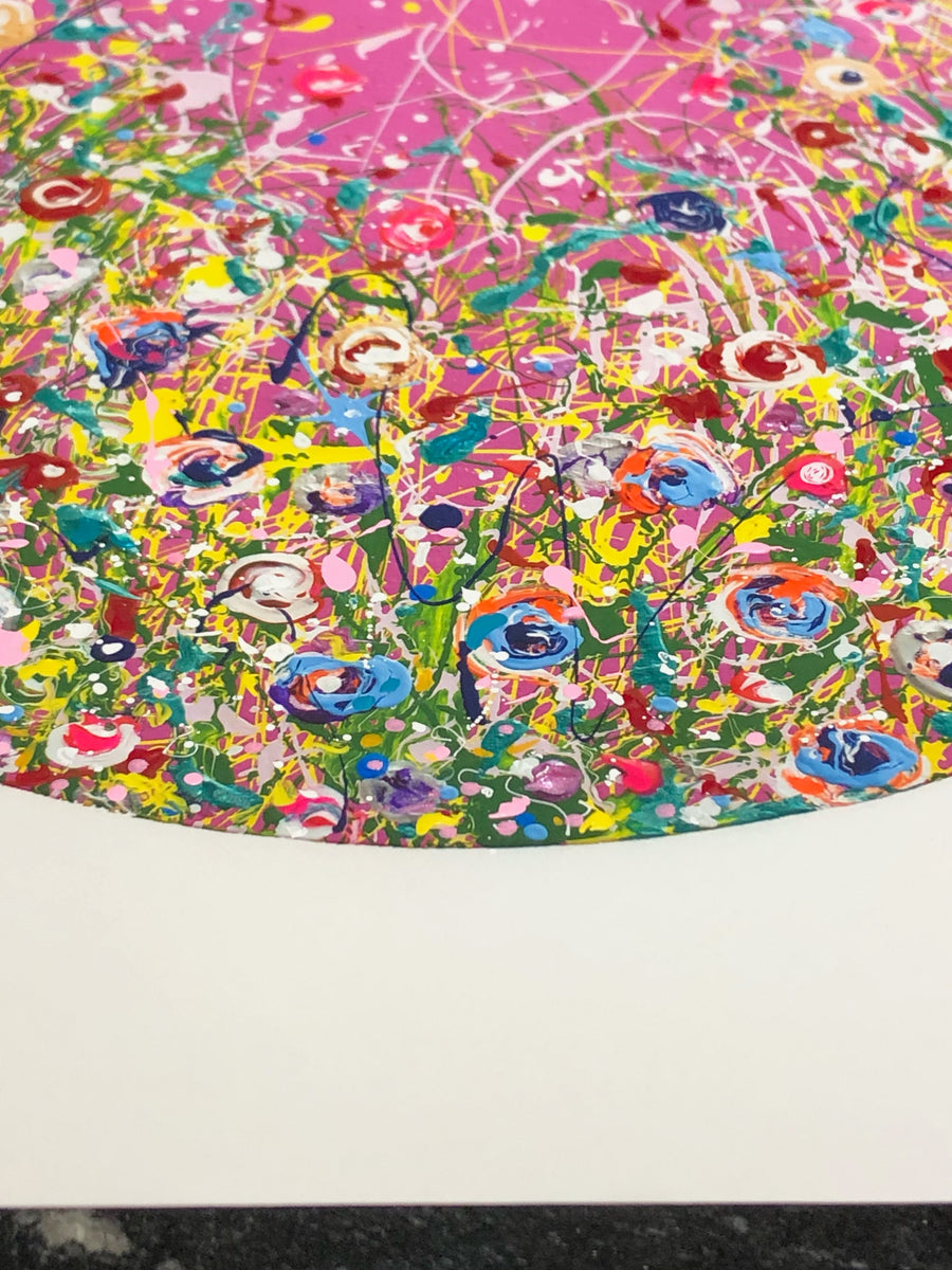 Meadow Sphere - Hand Embellished Limited Edition Giclée Print – Laura ...